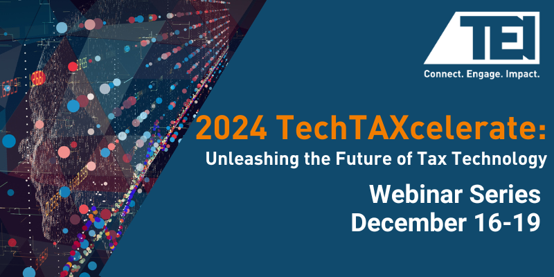 TechTAXcelerate: Unleashing the Future of Tax Technology (Webinar ...